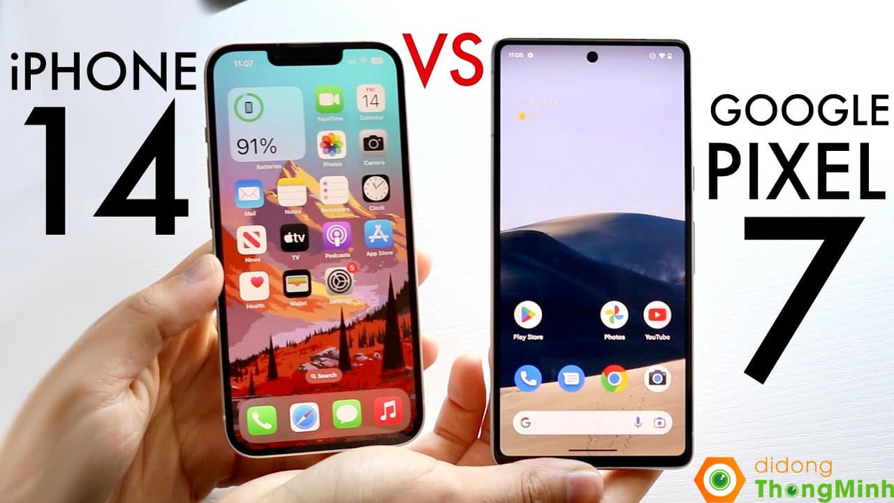 Top 4 lý do khiến Google Pixel 7 vượt mặt Apple iPhone 14 mặc dù giá ...