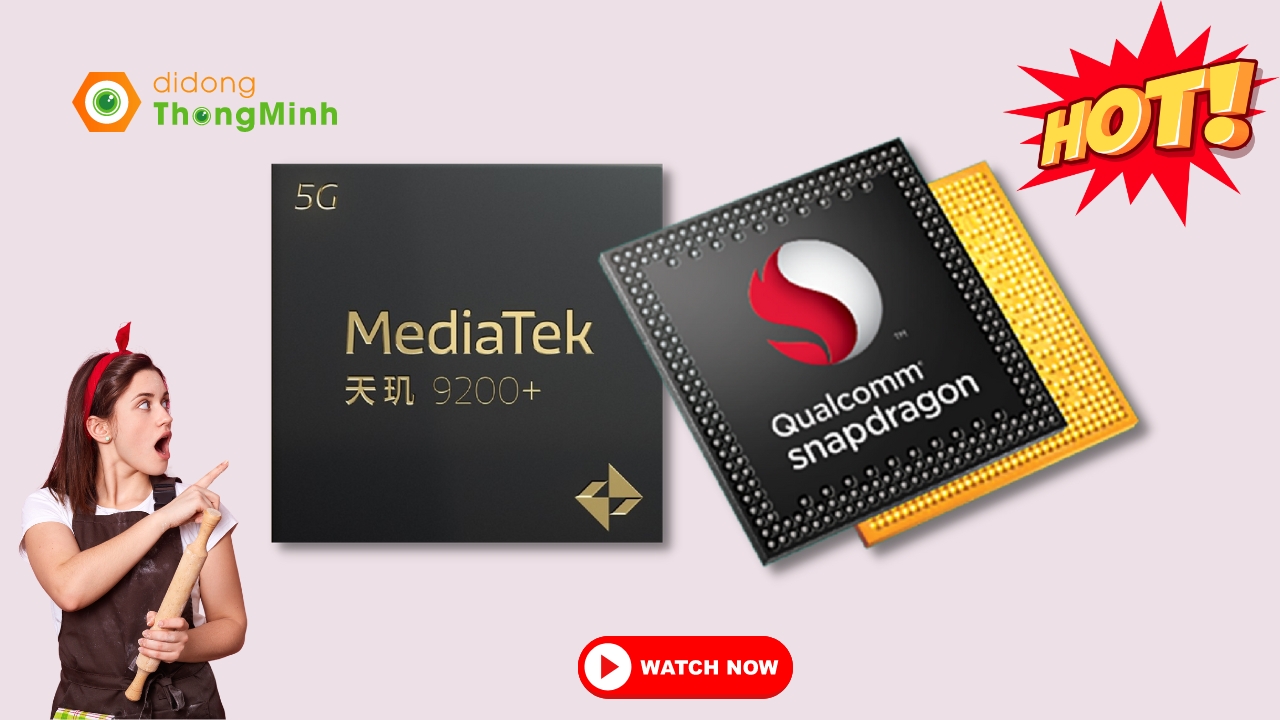 Snapdragon 8 Gen 3 sắp ra mắt, Dimensity 9200+ vượt trội hơn SD8 Gen 2