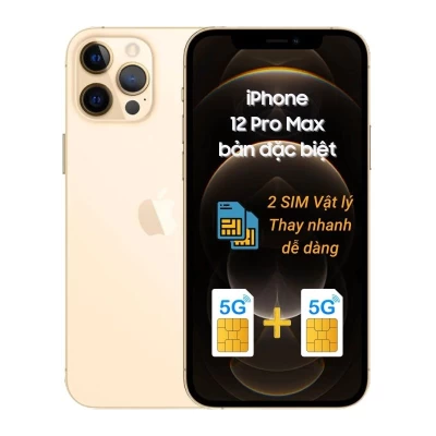 iPhone 12 Pro Max Cũ 2 Sim Nguyên Bản Đẹp Như Mới